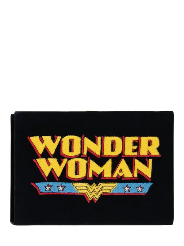 OLYMPIA LE-TAN Wonder Book Clutch Bag - Black