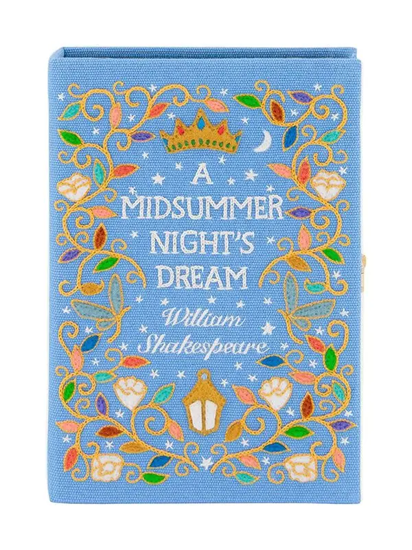OLYMPIA LE-TAN A Midsummer Night's Dream Book Clutch Bag - Viola