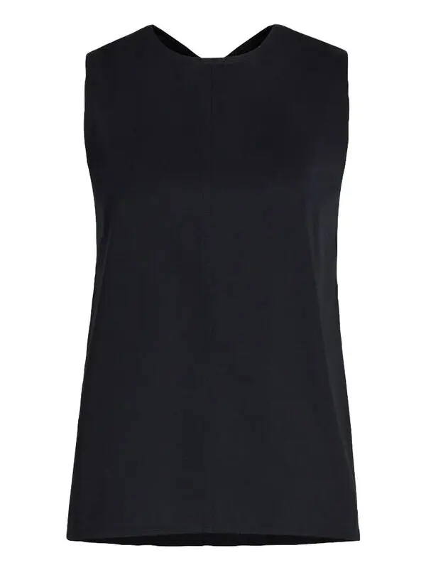 Proenza Schouler Nerina Sleeveless Buckle Top - Black
