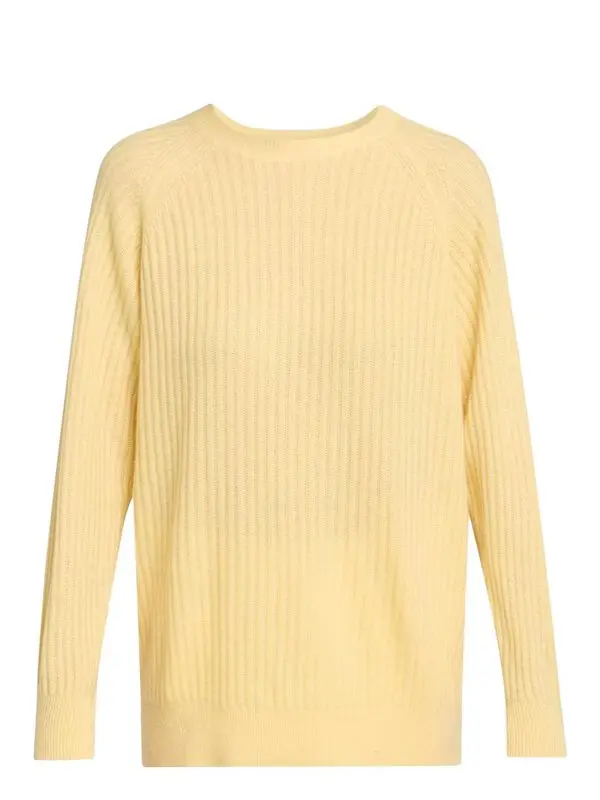 FRAME The Cashmere Sunbeam Sweater - Canary