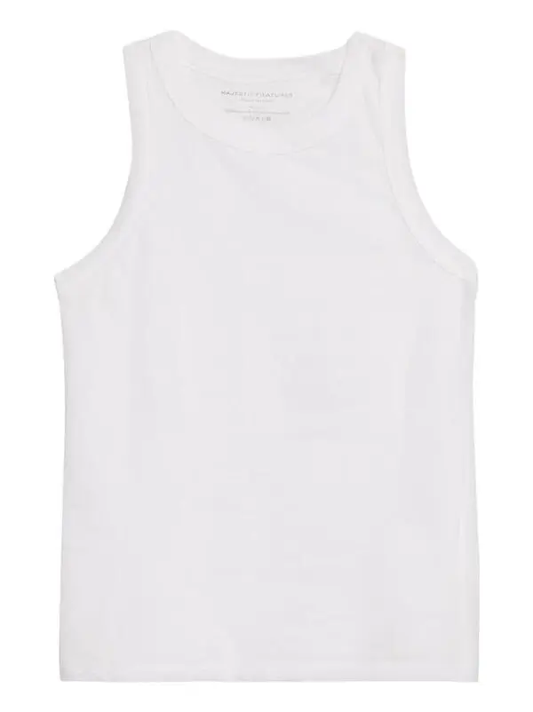 Majestic Filatures Deluxe Organic Cotton Tank Top - Blanc