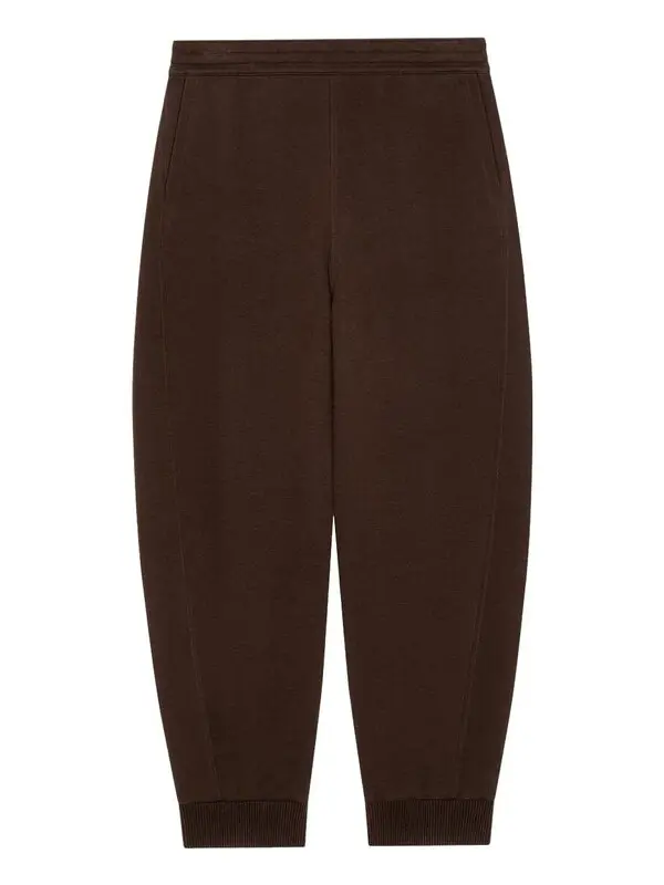 Givenchy Pocket-logo Fleece Trousers - Brown
