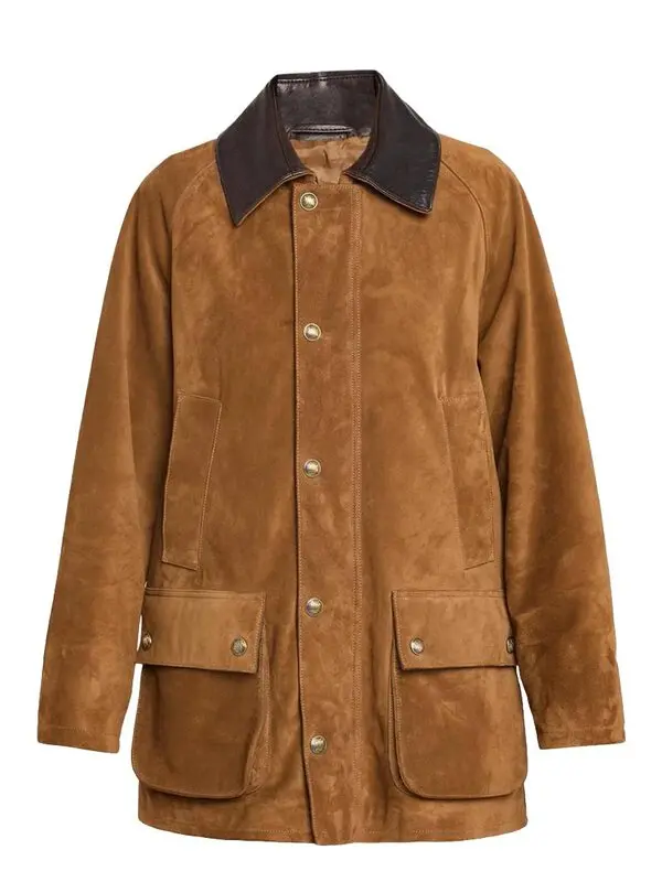 NILI LOTAN Kedem Suede Parka Jacket - Martora