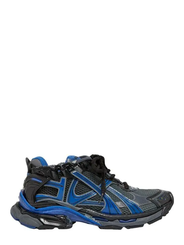 Balenciaga Mesh Runner Sneakers - Blue
