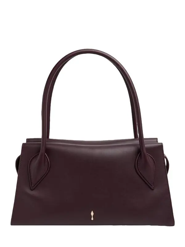 CHRISTIAN LOUBOUTIN Venus Medium Calf Leather Shoulder Bag - Amara