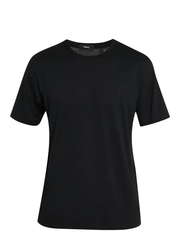 Theory Crewneck Precise Tee - Black
