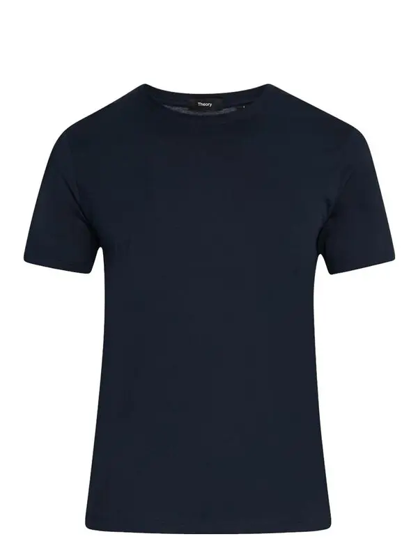Theory Crewneck Precise Tee - Eclipse