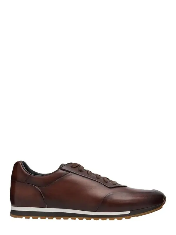 Magnanni Ibiza Ii Leather Low-top Sneakers - Brown