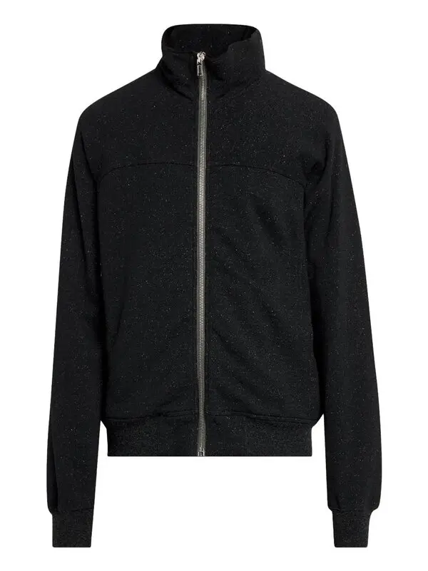 Rick Owens High Neck Full-zip Jacket - Black