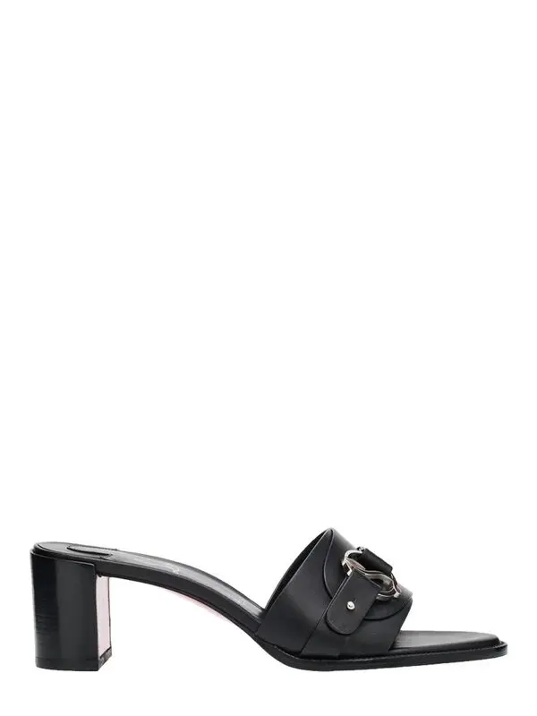 CHRISTIAN LOUBOUTIN 55mm Her In Roma Leather Mules - Black