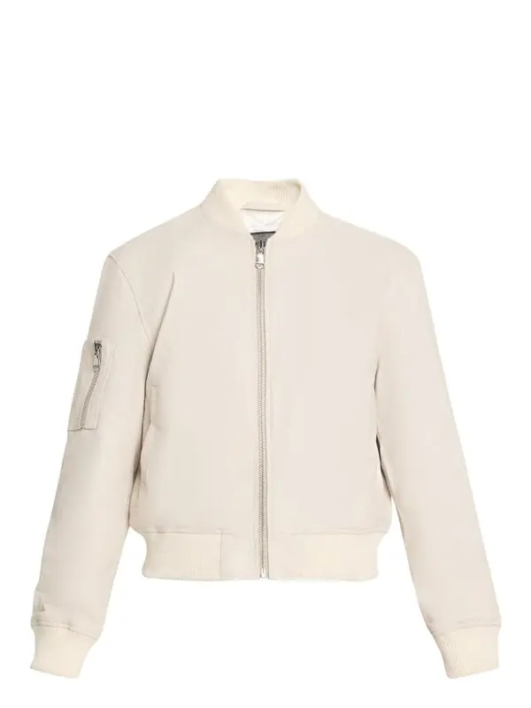 Sprwmn Leather Classic Bomber Jacket - Shell