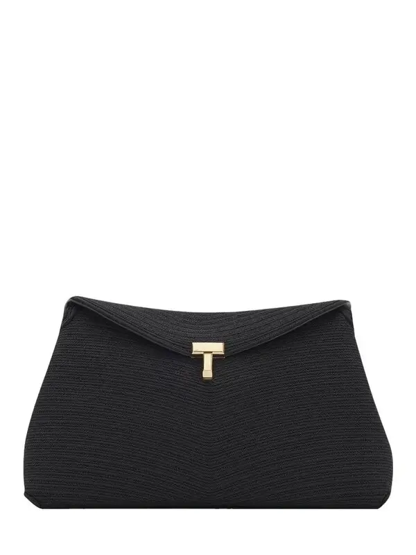 TOTEME T-lock Rope Clutch Bag - Black