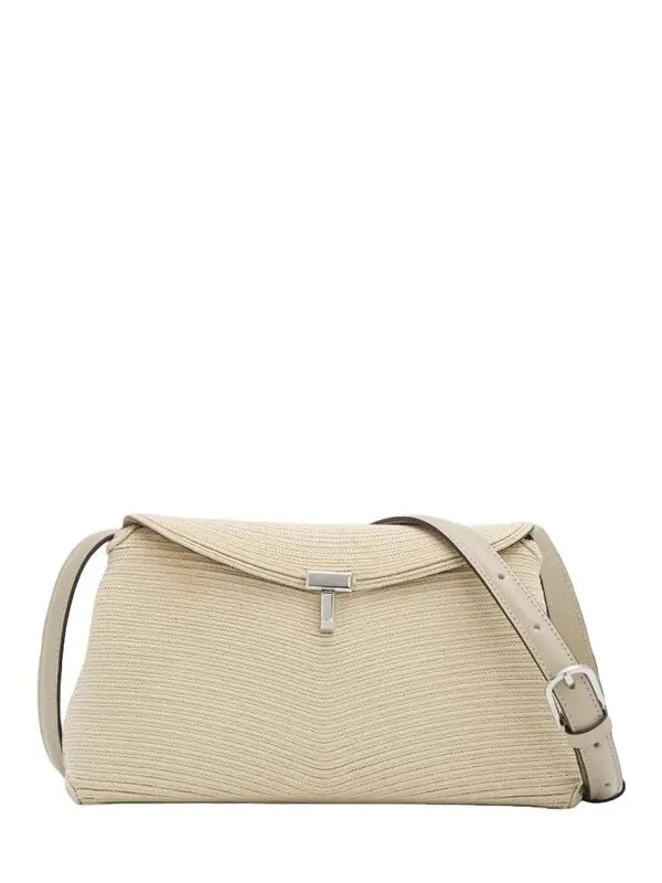 TOTEME T-lock Rope Clutch Bag - Pearl