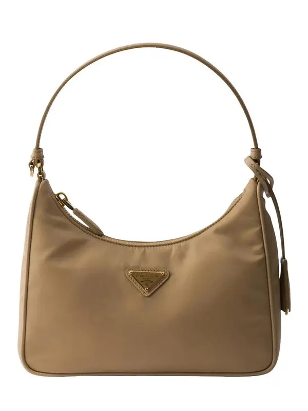 Prada Re-edition 2005 Re-nylon Shoulder Bag - Camel