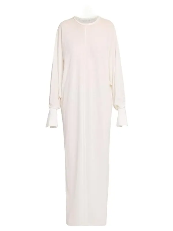DARKPARK Frida Long-sleeve T-shirt Dress - White