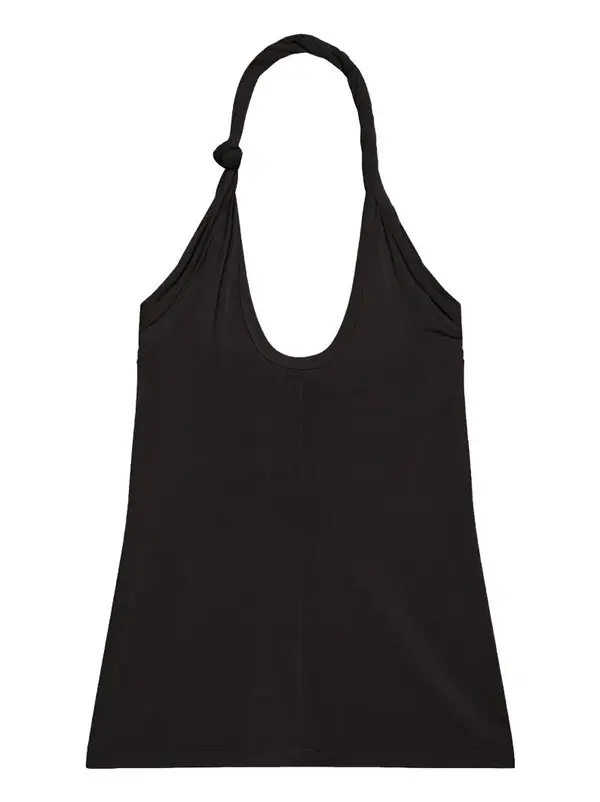 Helmut Lang Twisted Dancer Top - Black