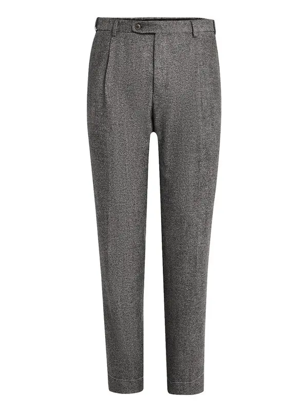 Brioni Wool Flannel Trousers - Gray