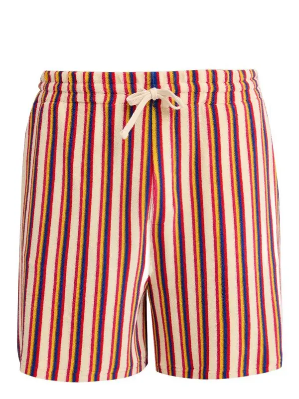 Valentino Garavani Striped Toweling Shorts - Multi