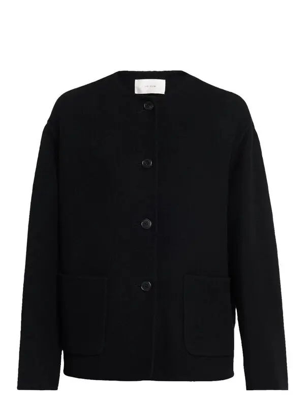 THE ROW Quintus Wool-cashmere Single-breasted Jacket - Black