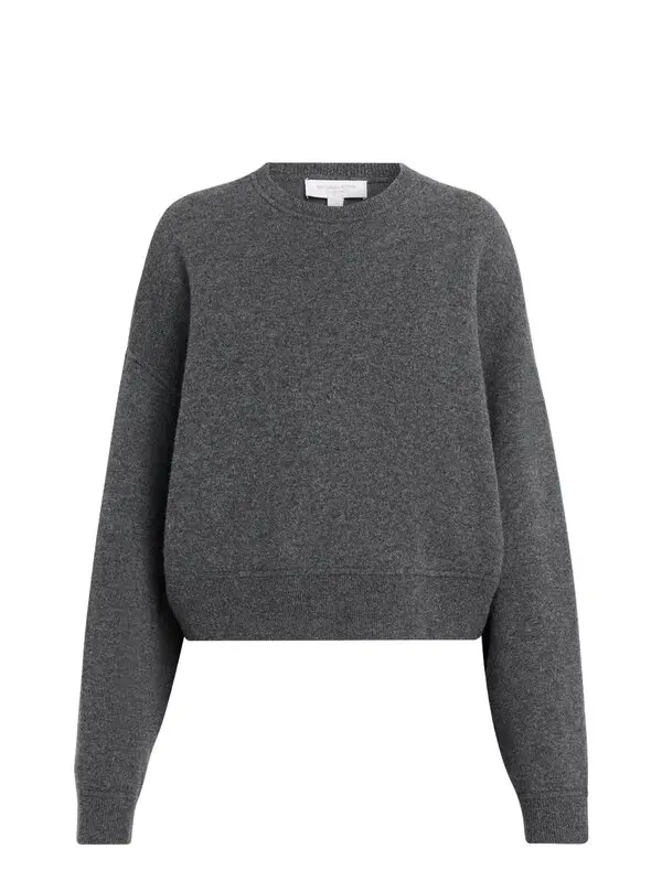 Michael Kors Drop Shoulder Cashmere-blend Sweatshirt - Graphite Multi