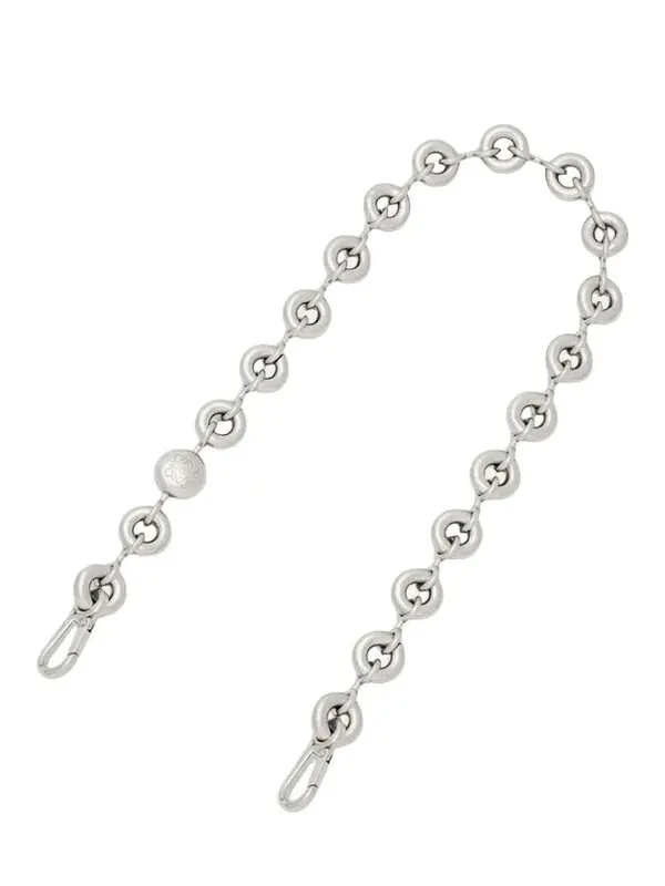 Loewe Short Donut Chain Bag Strap - Silver