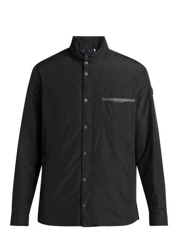 Moncler Snap-front Down Jacket - Black