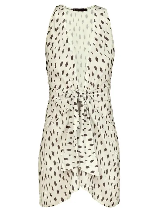 VIX PAULA HERMANNY Mita Printed Mini Dress - Multi