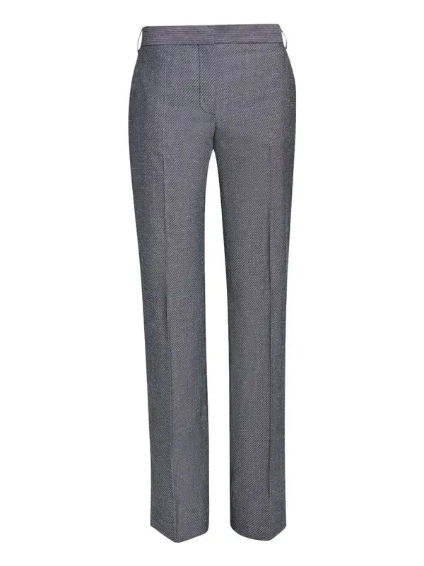 Stella McCartney Twill Straight-leg Pants - Grey