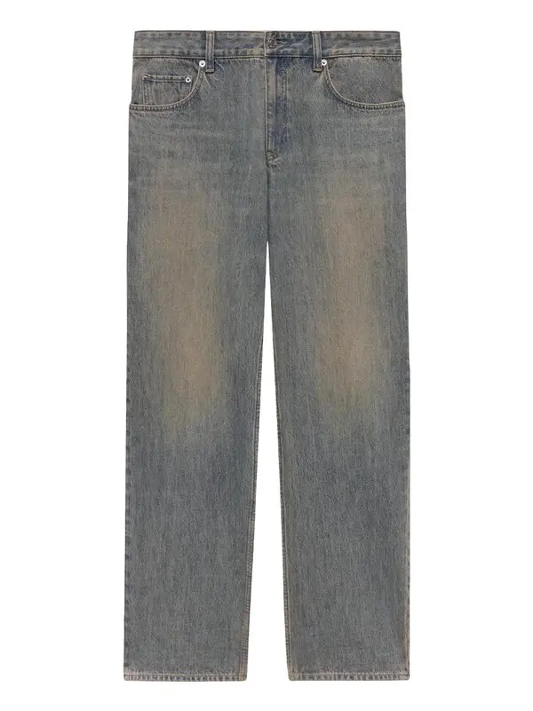 Helmut Lang Vintage Wash Straight-fit Jeans - Medium Blue