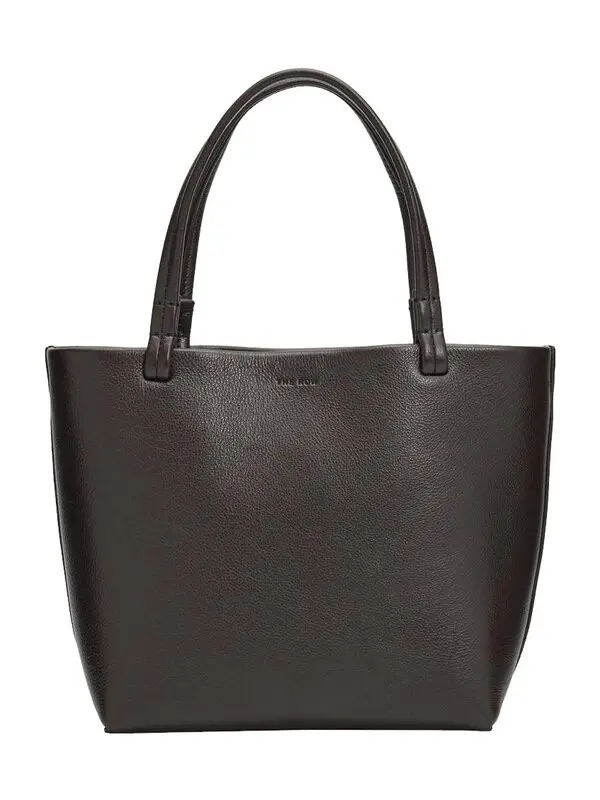 THE ROW Park Small Tote Bag In Grain Leather - Walnut