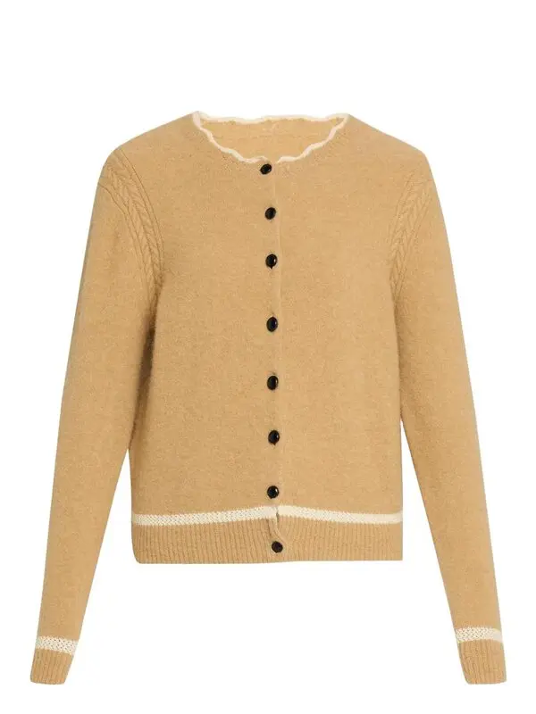 Isabel Marant Étoile Naia Knit Cardigan - Camel