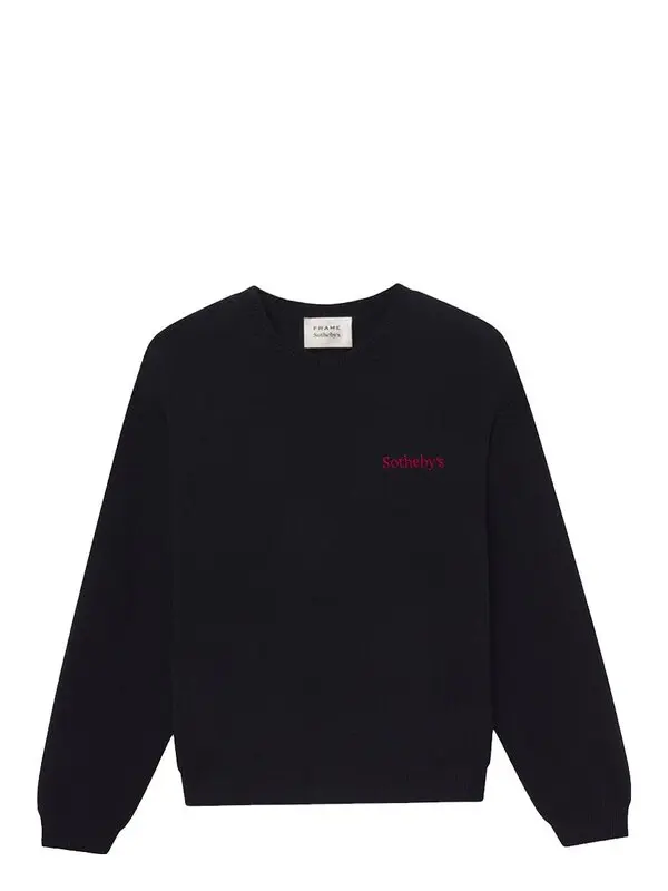 FRAME X Sotheby's Cashmere Sweater - Navy