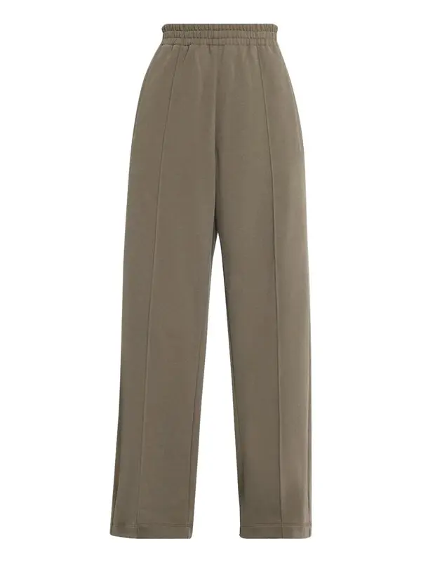 Brunello Cucinelli Cotton Pintuck Straight-leg Travel Pants - Green