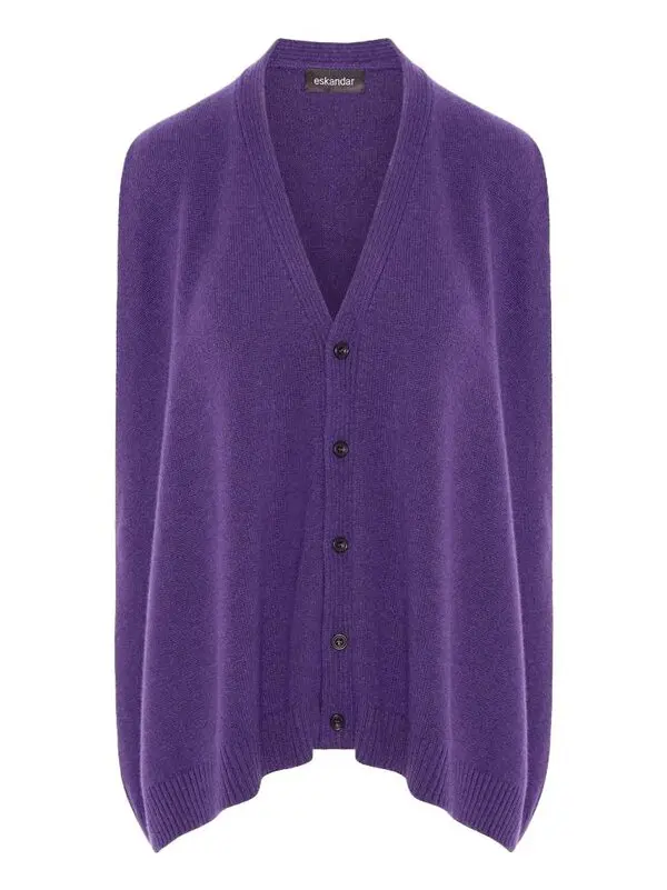 Eskandar V-neck Cashmere Vest - Tincture