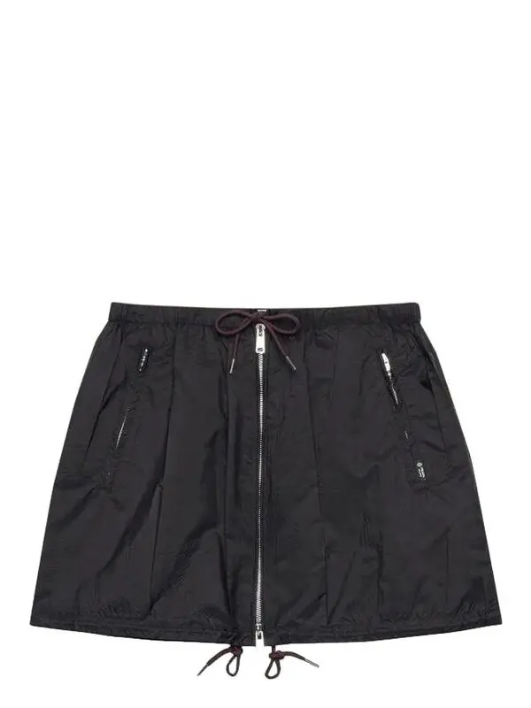 Prada A-line Mini Skirt - Nero