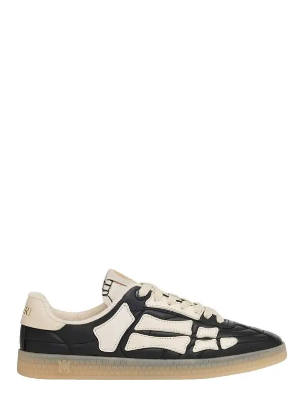 Amiri Pacific Football Leather & Suede Low-top Sneakers - Black