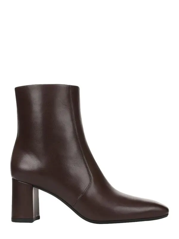 Vince Tegan Leather Ankle Boots - Ganache