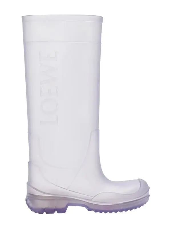 Loewe Storm Rubber Knee-high Rain Boots - Transparent