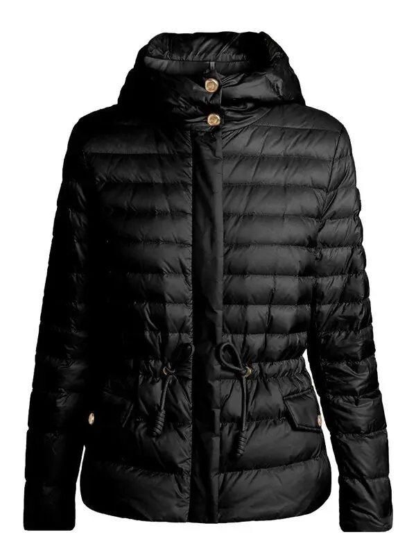 Moncler Raies Hooded Short Down Jacket - Black