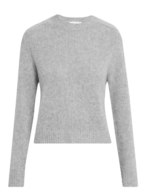 LISA YANG Solene Cashmere-silk Crewneck Sweater - Cloudy