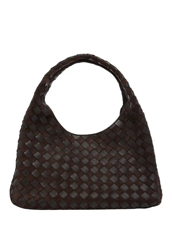 Bottega Veneta Large Campana Large Leather Shoulder Bag - Fondant