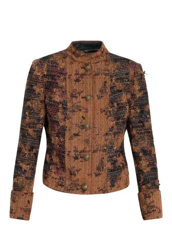 Kobi Halperin Parker Tweed Jacket - Brown Multi