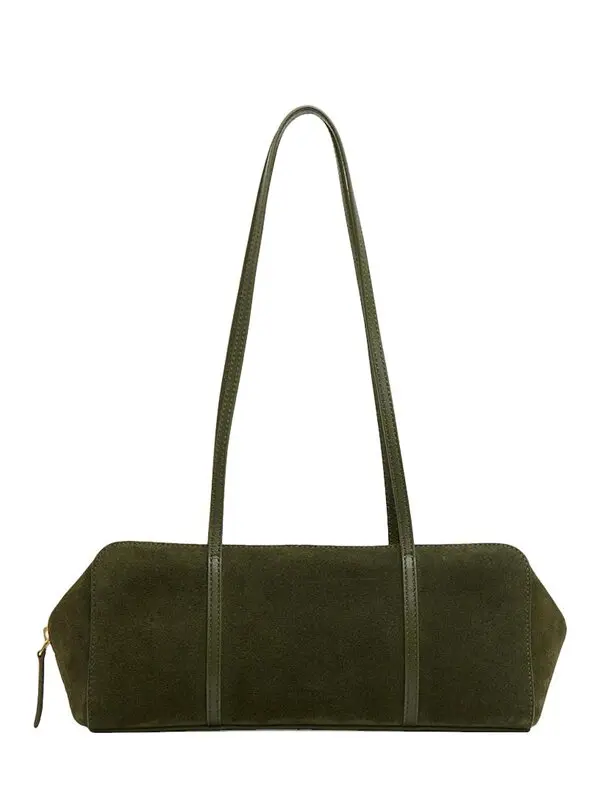 MANSUR GAVRIEL Filo Leather Shoulder Bag - Algae