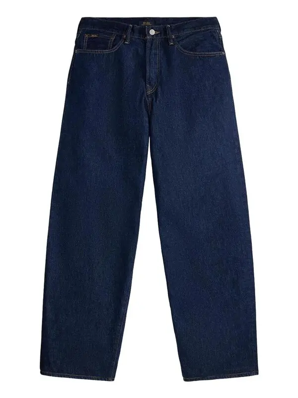 Polo Ralph Lauren Rivington Dark Wash Relaxed Jeans - Blue