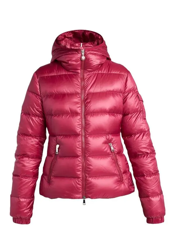 Moncler Glesse Slim Hooded Down Jacket - Raspberry