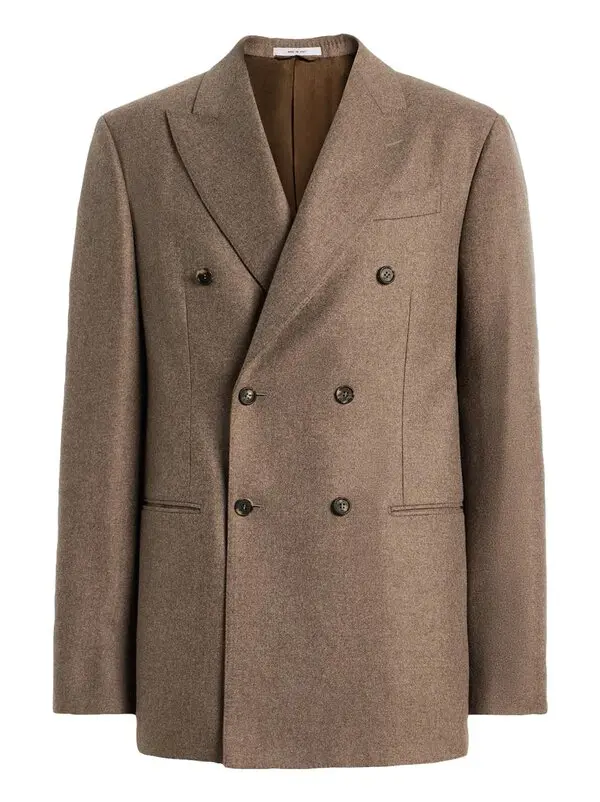 Gabriela Hearst Angelo Wool-cashmere Blazer - Walnut