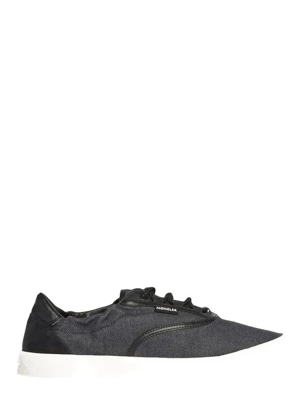 Moncler Vera Leisure Denim Low-top Sneakers - Blue