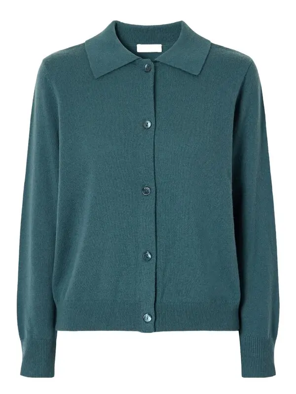 ERES Long-sleeve Knit Cardigan - Blue
