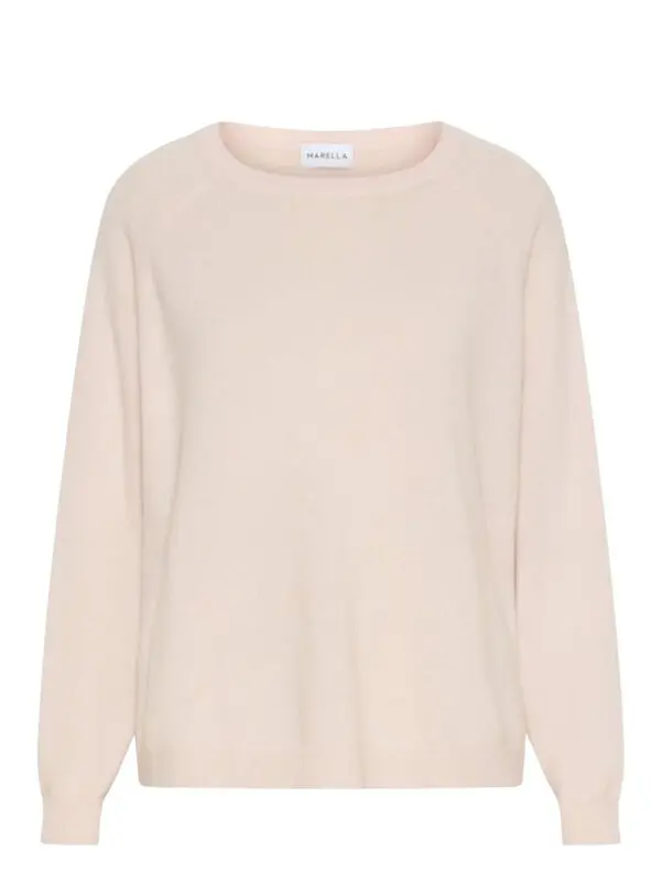 Marella Crew-neck Long-sleeve Sweater - No