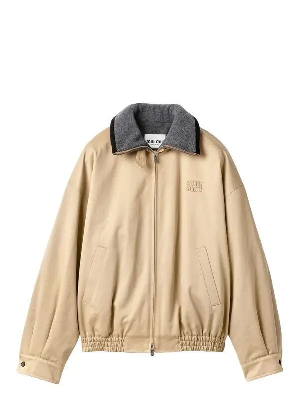 Miu Miu Chino Blouson Jacket - Rope